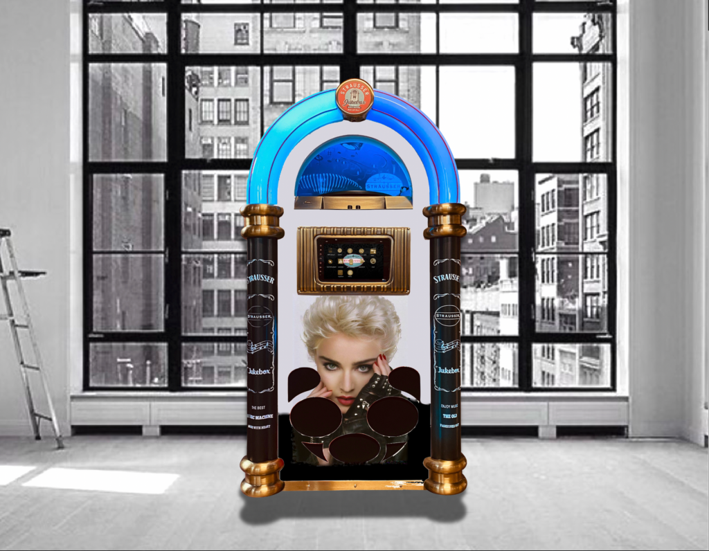 Strausser jukebox Madonna - Strausser jukebox