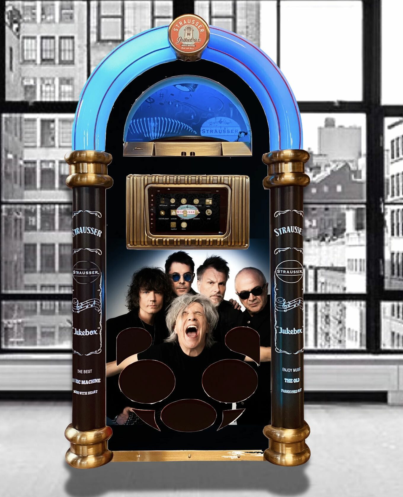 Ontwerp - Strausser jukebox